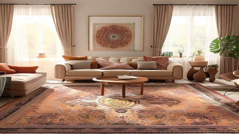 اصول چیدمان فرش در خانه؛ نکات مهم و ترفندهای کاربردی